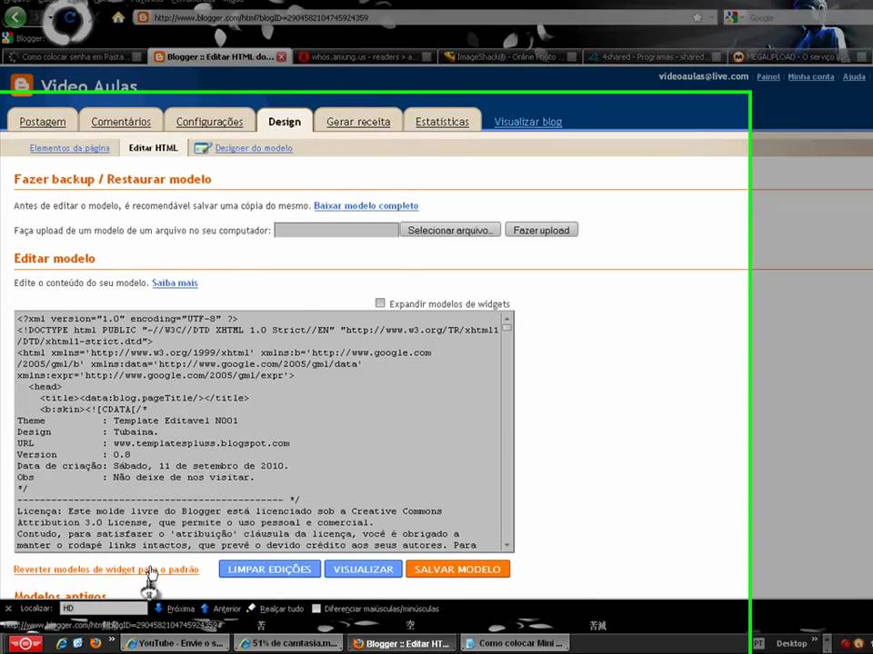 Como Colocar Mini Menu Flutuante No Blog Youtube
