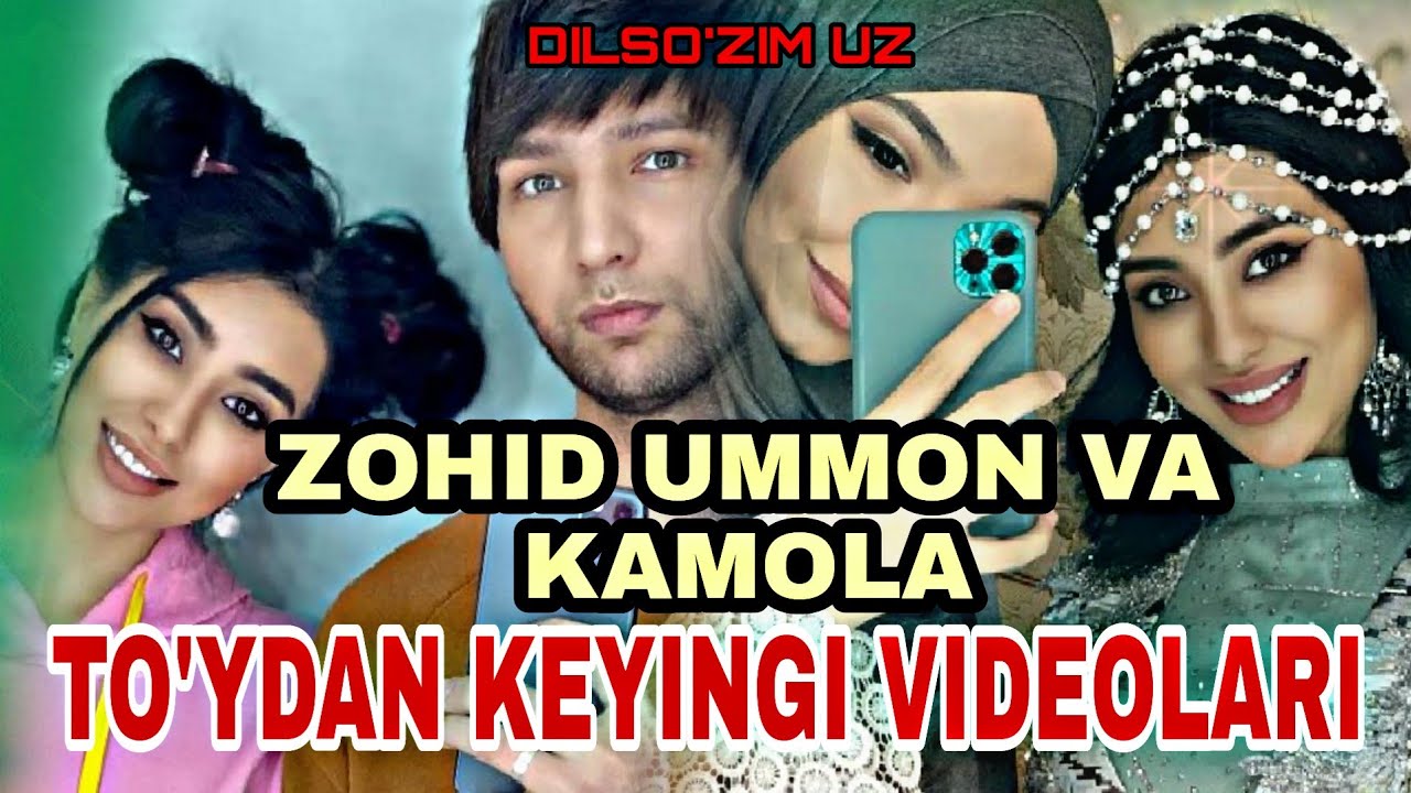 ZOHID UMMON VA KAMOLA TO'YDAN KEYINGI VIDEO VA RASMLARI - YouTube