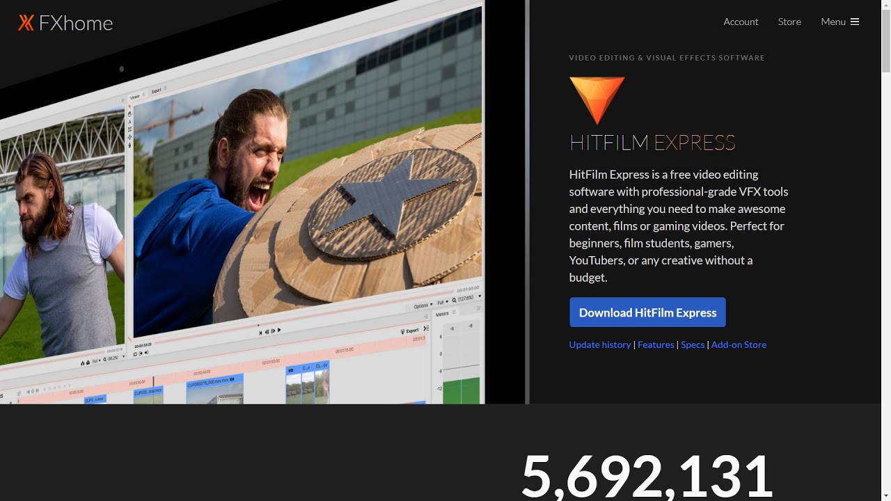 Tutorial Download dan Install Hitfilm Express - YouTube