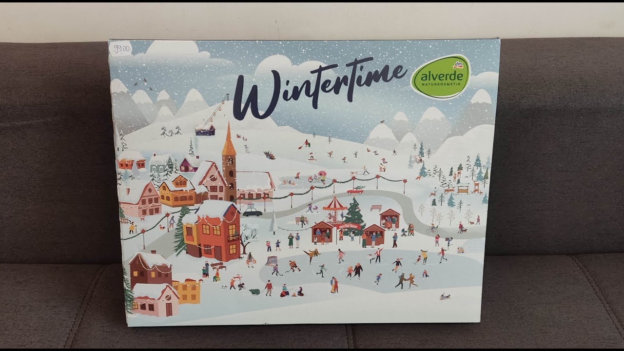 Calendar advent Alverde DM - WinterTime 2024!!! - YouTube