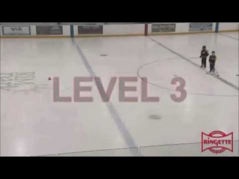Ringette Ontario Skills Matrix Drills Video 5 Lead Pass - YouTube
