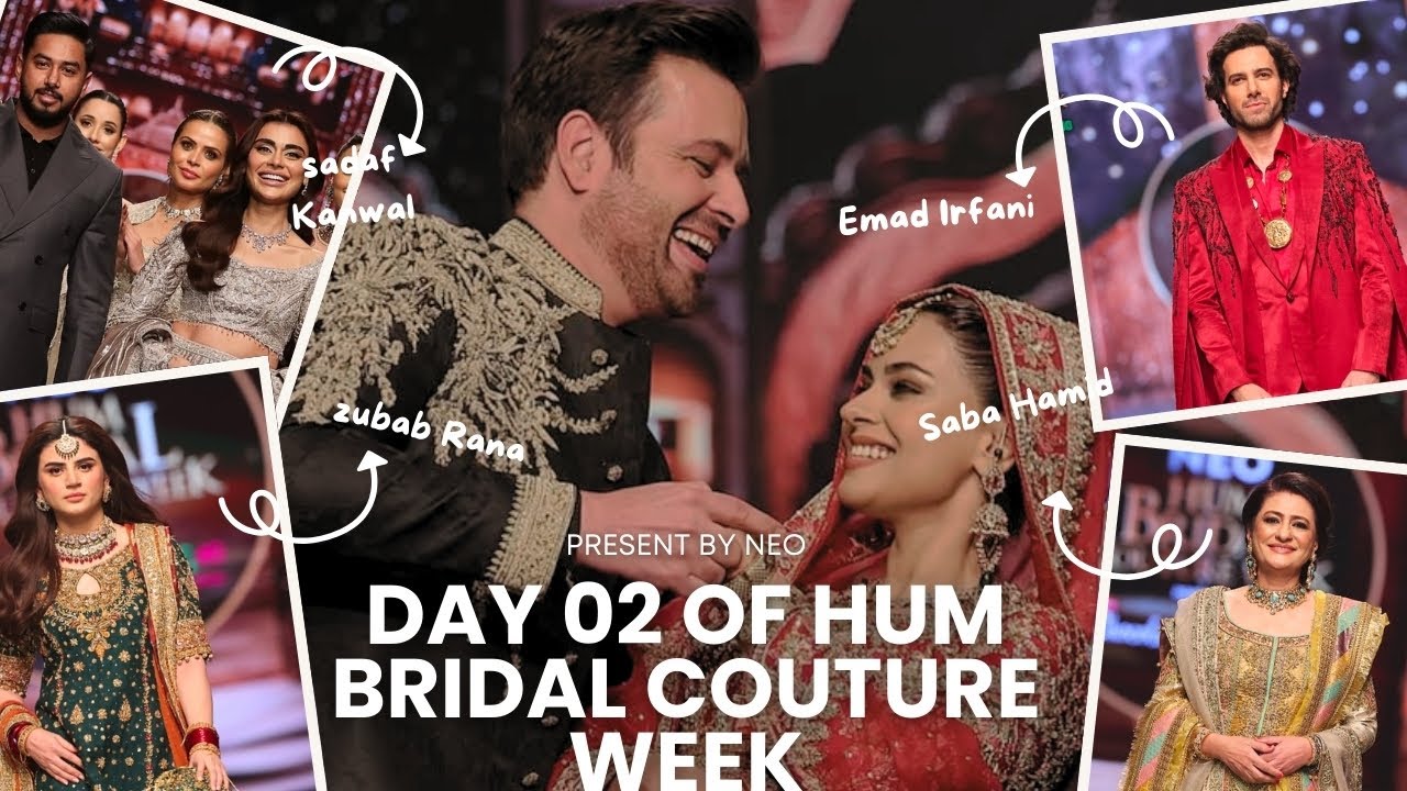 BCW 2024 - Imran Ashraf, Saba Hamid, Emmad Irfani, Mehwish Hayat, Sadaf ...