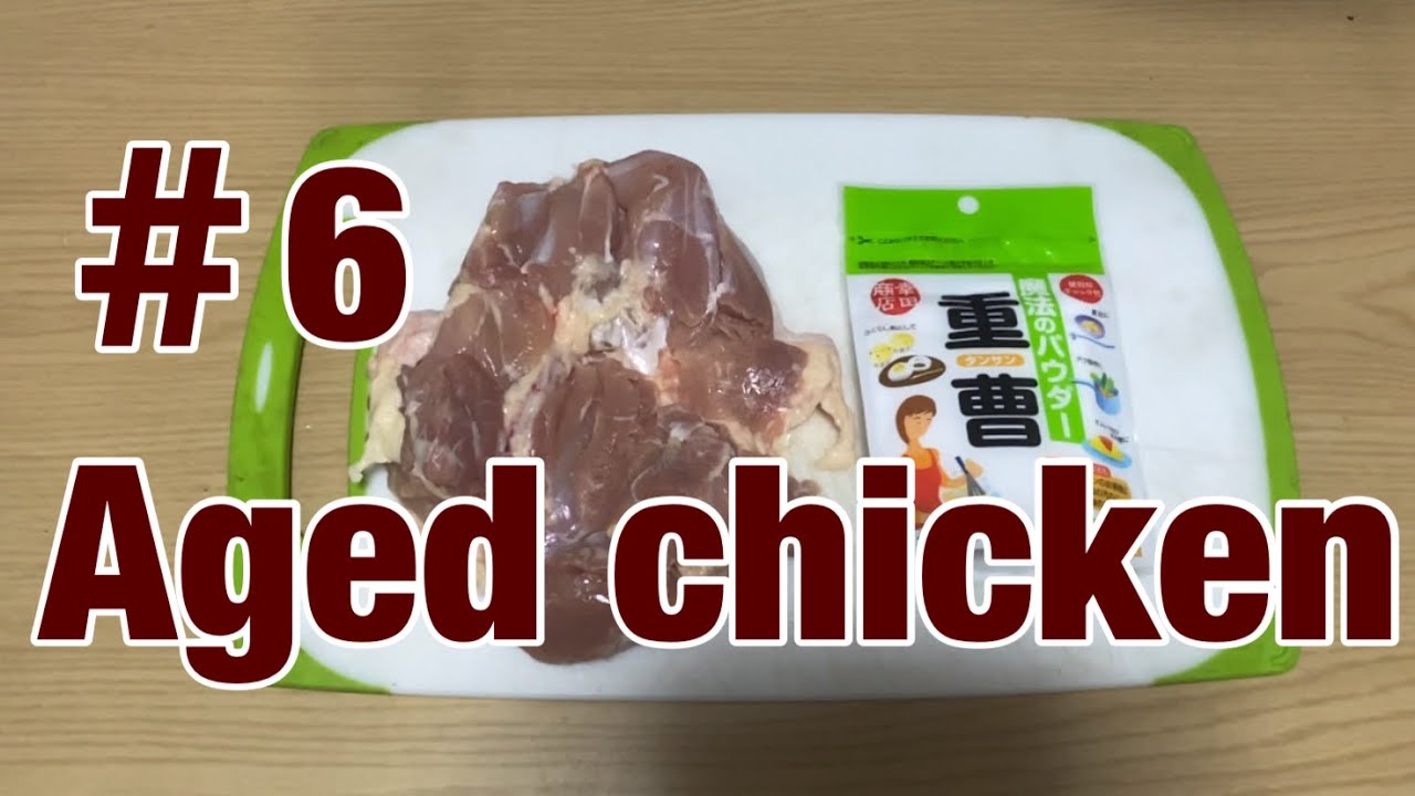 【Hades】＃6. Wet aged chicken in baking soda for 1 week - YouTube