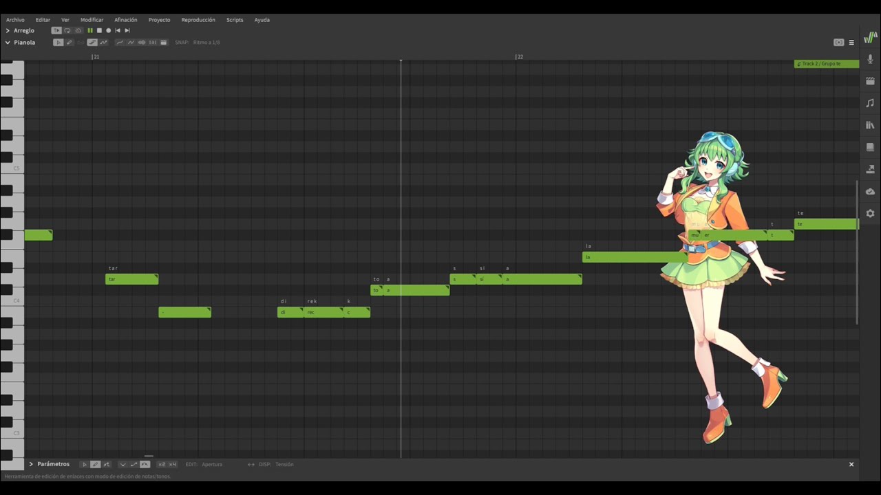 Rosa Pastel Belanova - Ft. Gumi Synth V - YouTube