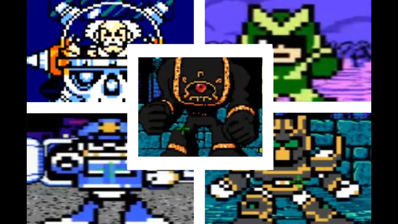 Megaman 8-bit Deathmatch || All SECRET Bosses || - YouTube