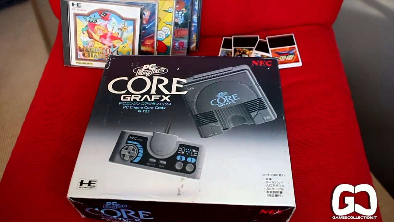[HD] Unboxing - NEC - PC Engine Core Grafx - YouTube