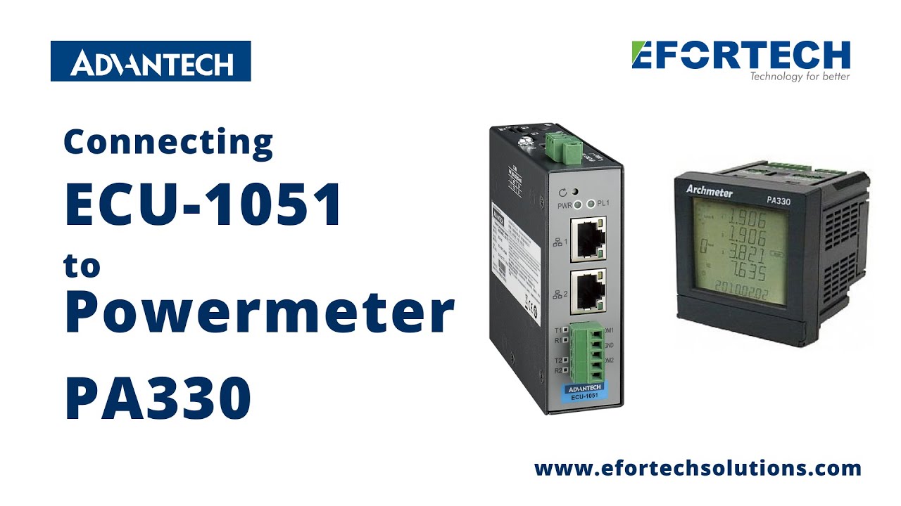 Cara mengonfigurasi ECU-1051 untuk membaca data dari Archmeter PA330 ...