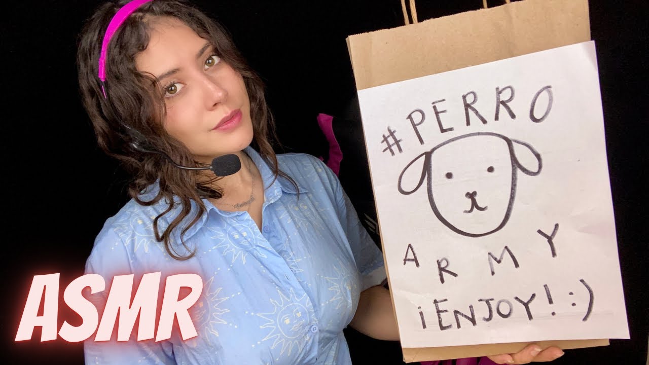 ASMR español PRRO ARMY DRIVE THRU :) role play restaurante tomando tu ...