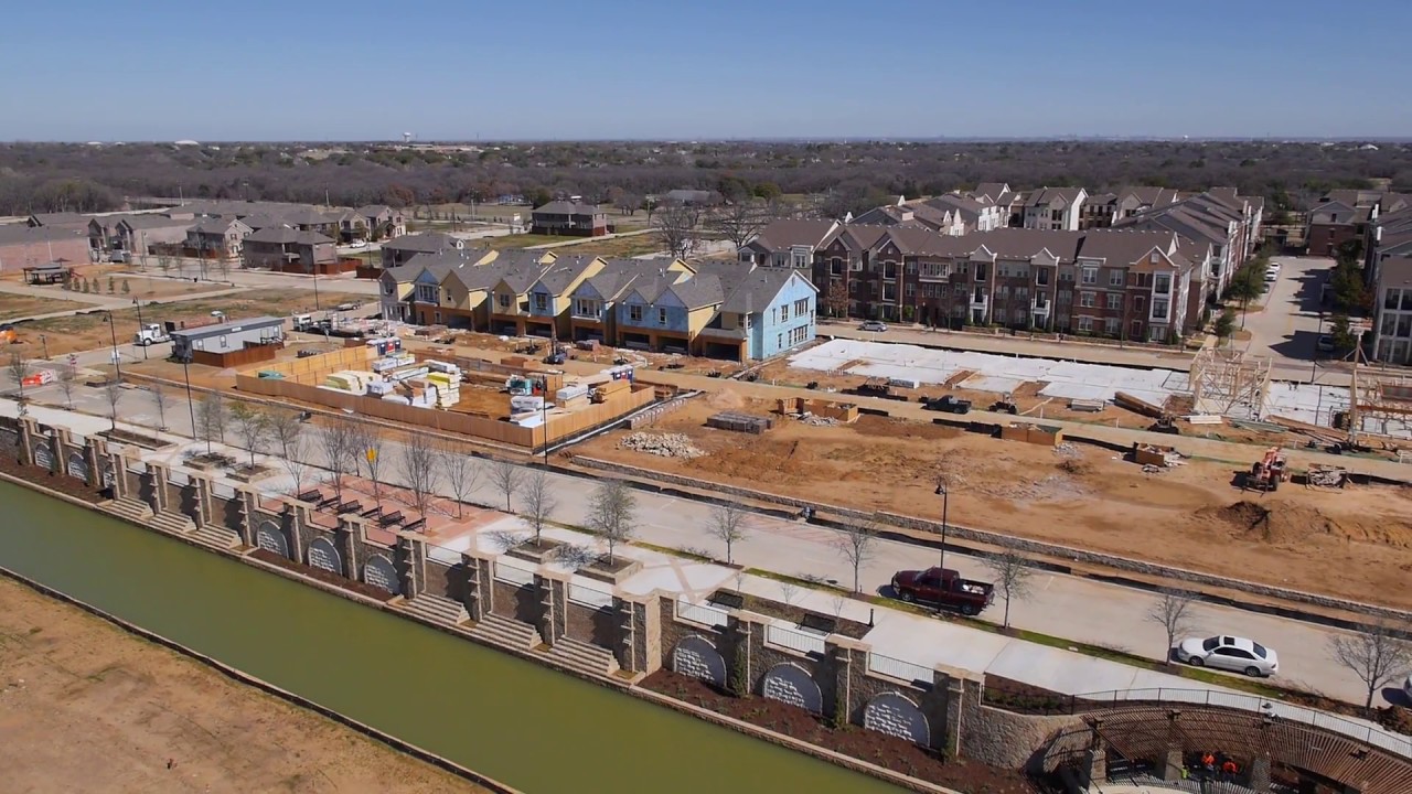 Aerial Video Update of Riverwalk Construction - February 2017 - YouTube