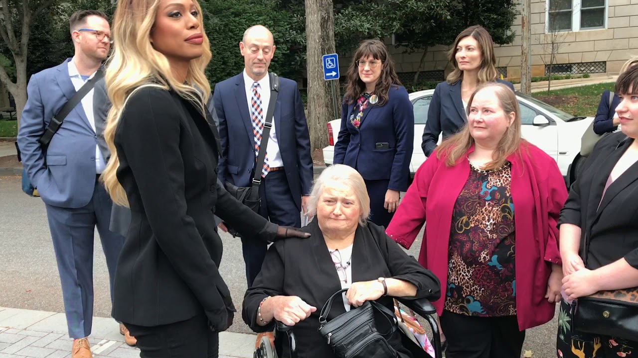 Laverne Cox Meets Aimee Stephens and the Legal Team - YouTube