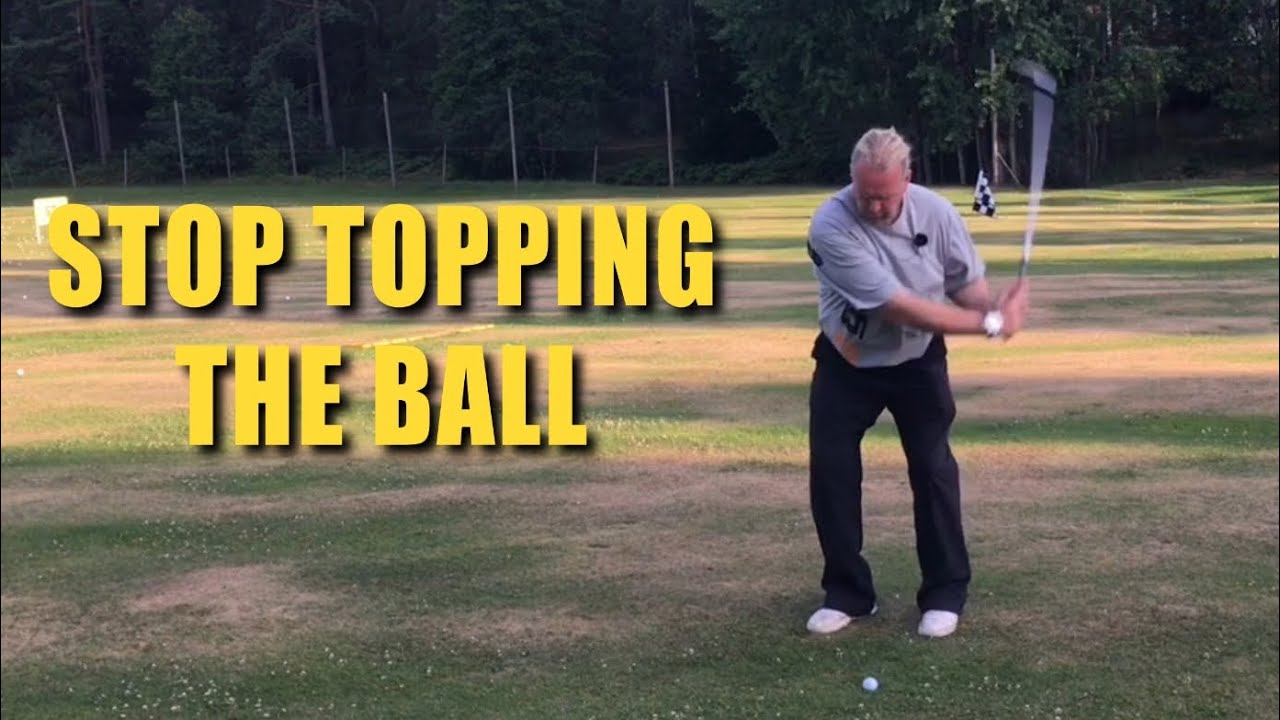 Stop topping the ball... Golf with Marcus Edblad - YouTube