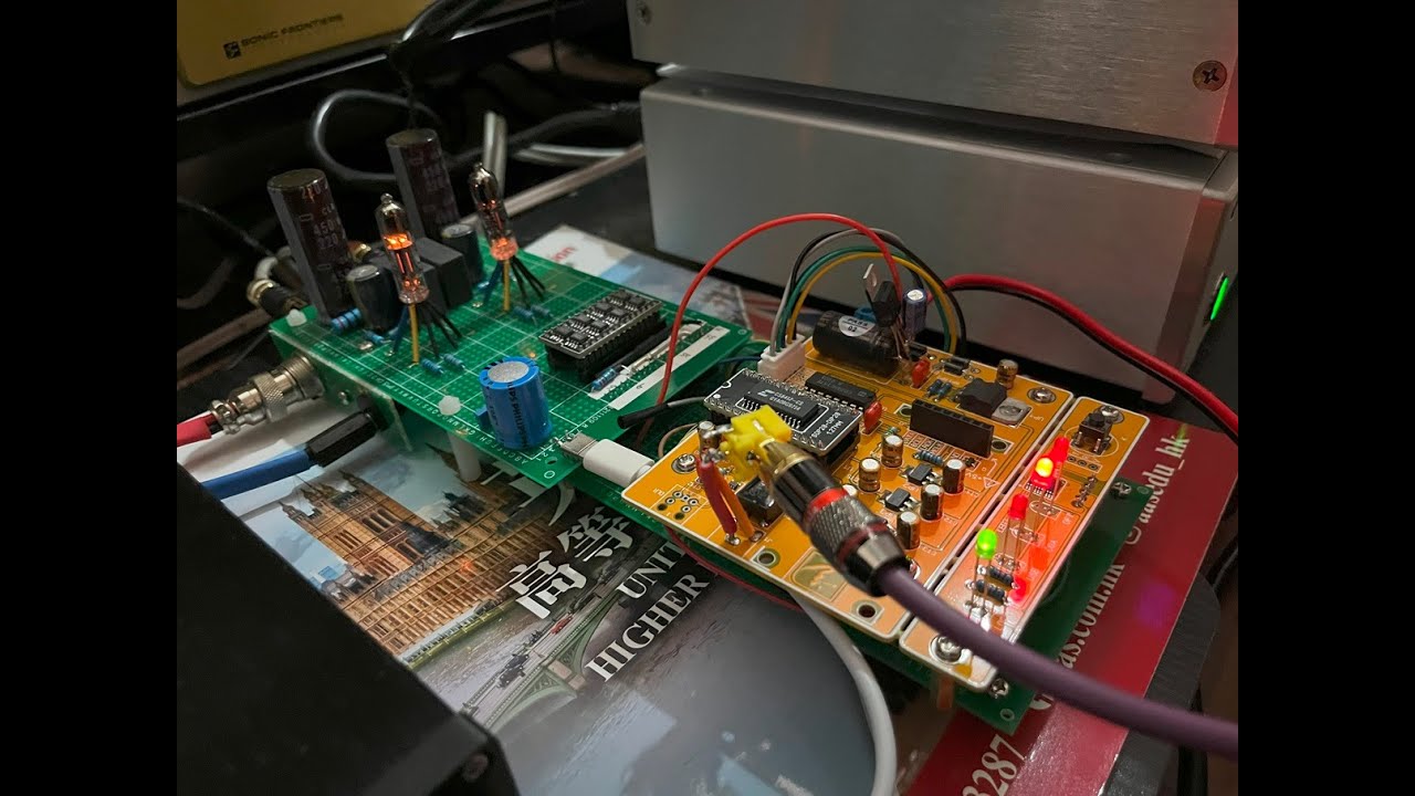 TDA1387 DAC with 6N16B Tube Output (Morning Has Broken) - YouTube