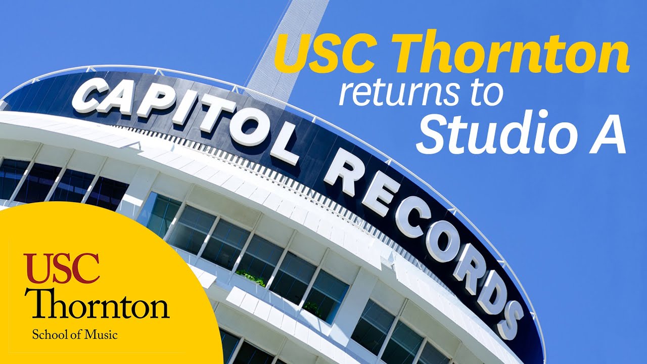 USC Thornton Returns to Capitol Records Studio A - YouTube