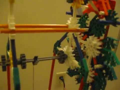 K'Nex Escapement Clock - YouTube