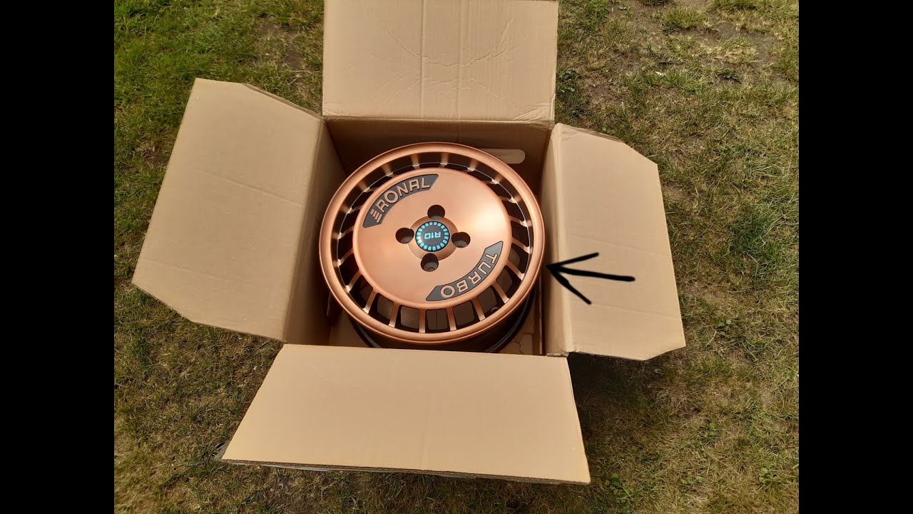 New #Ronal rims are bent while still in the boxes! No one feels guilty ...