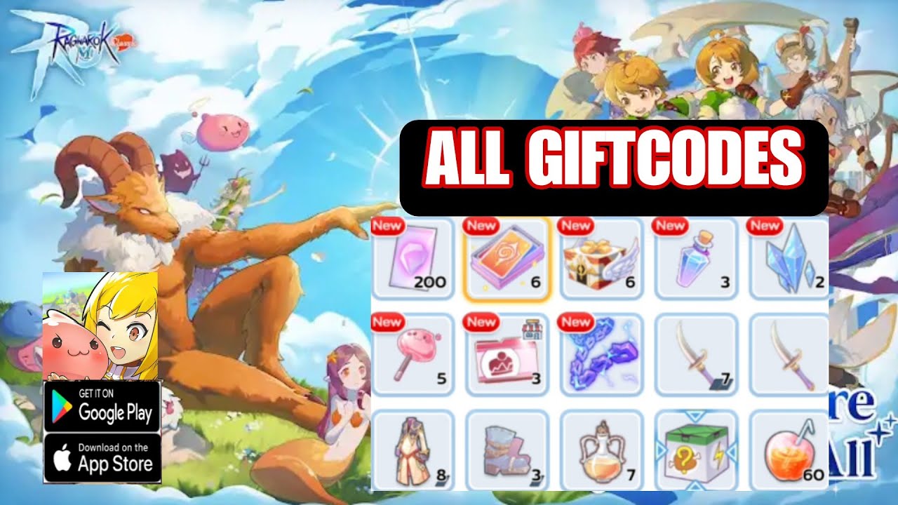 Ragnarok M Classic & All 18 Giftcodes | Free 18 Codes Ragnarok M ...