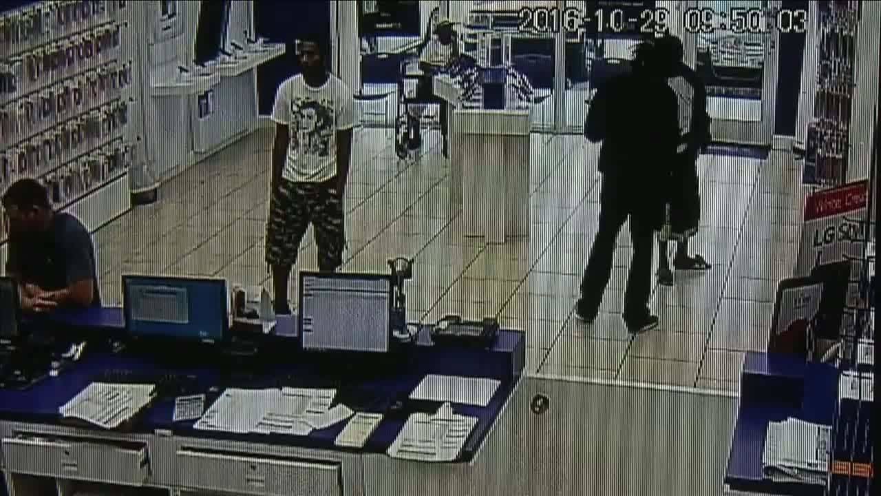 Cellphone stolen by armed robbers at area MetroPCS stores - YouTube