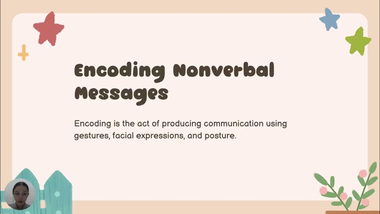 INTERPERSONAL COMMUNICATION - NONVERBAL COMMUNICATION COMPETENCE ...