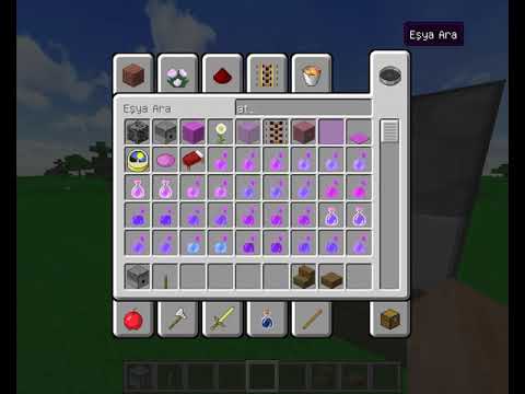 minecraft ateş topu fırlatmak