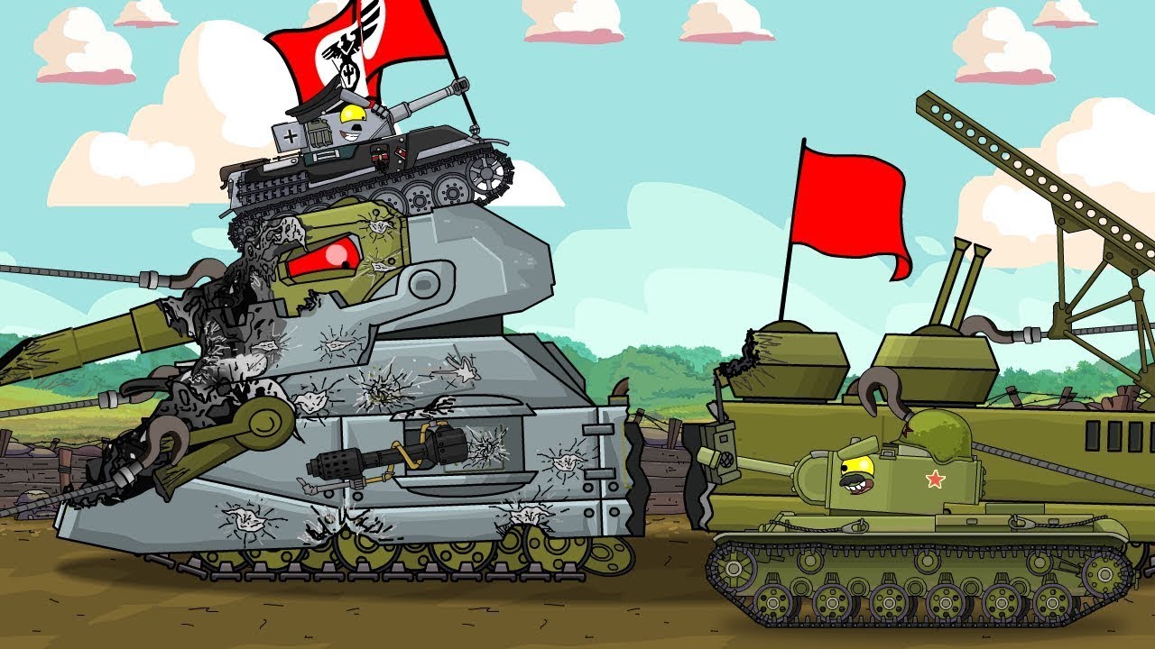 FINISH OFF RATTE - Cartoons about tanks - YouTube