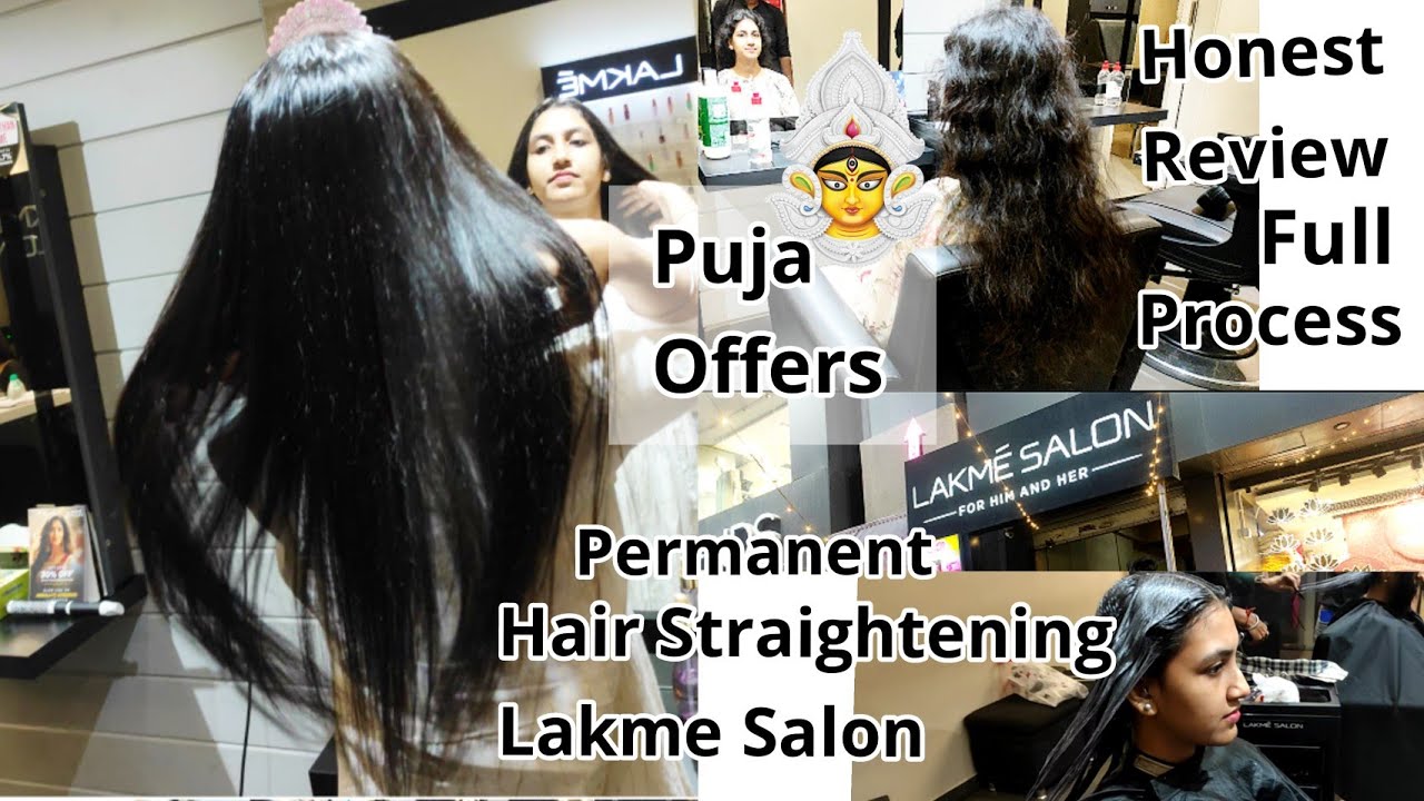 Permanent Hair Straightening/Smoothening Treatment | Full Process by ...