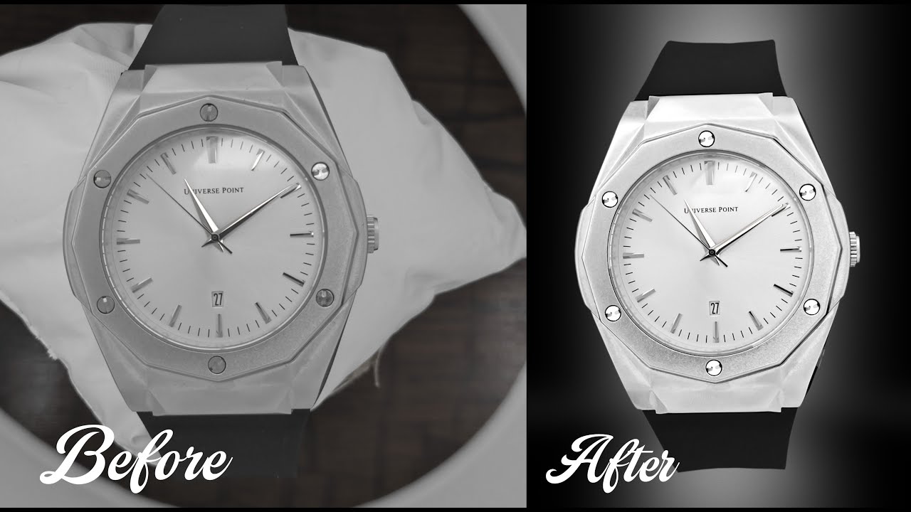 Retouching Silver Watch For Beginner and intermediate/Photoshop - YouTube