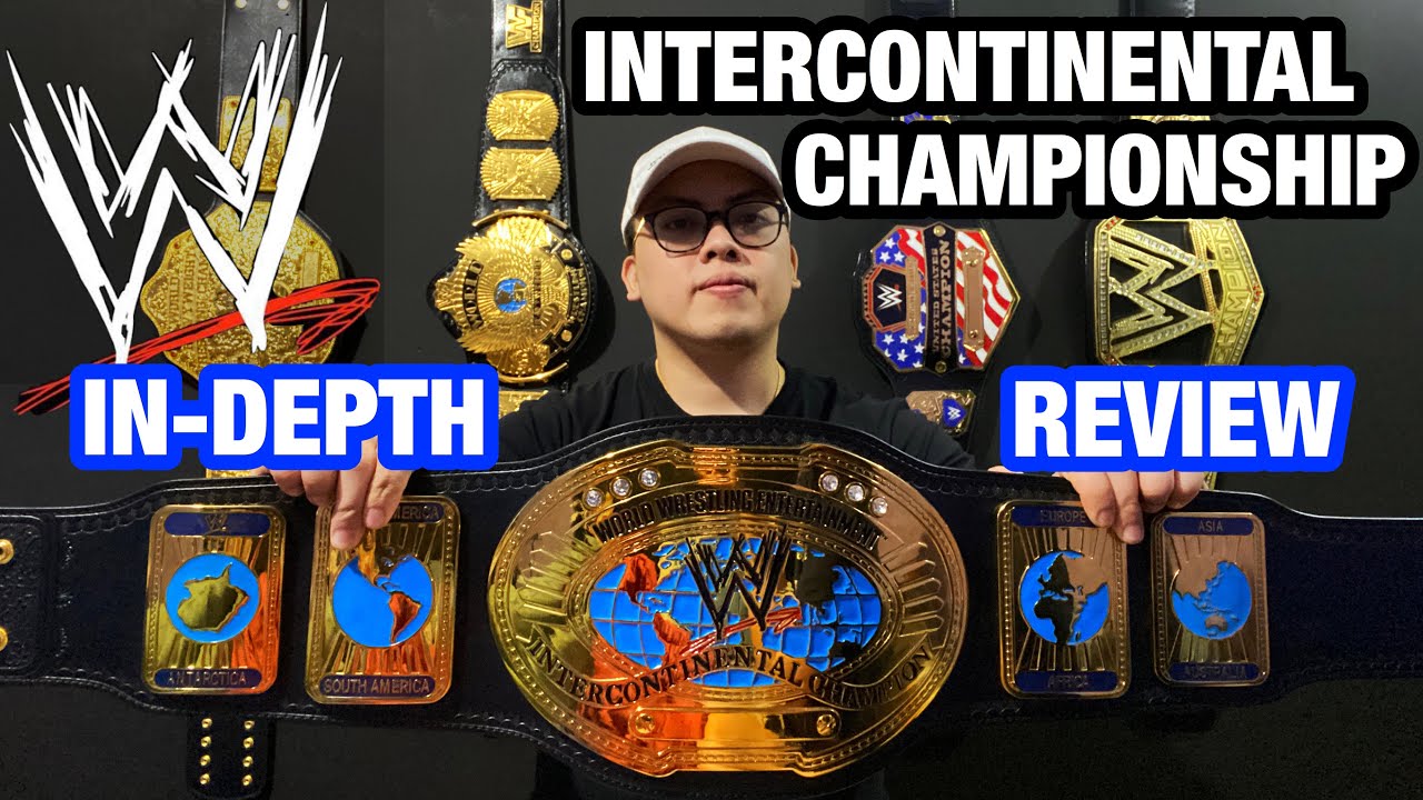 Intercontinental Championship Replica Belt In depth Review | From WWE ...