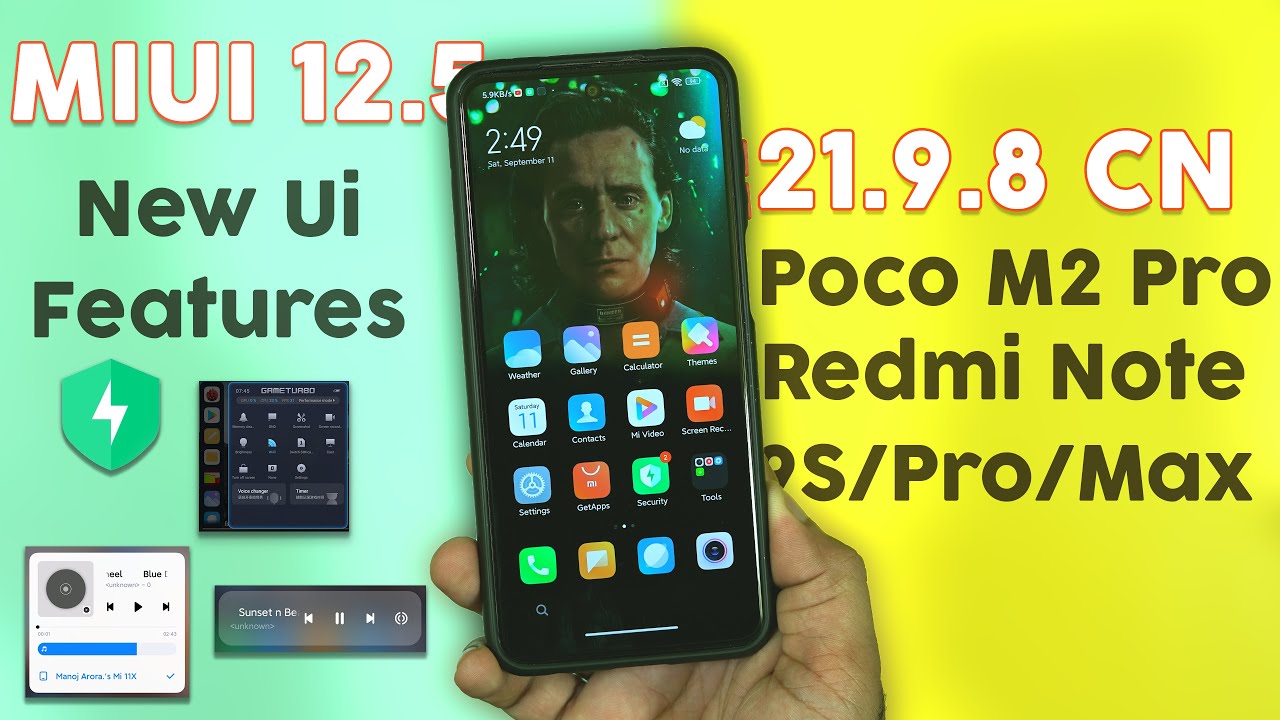 (Miatoll) MIUI 12.5 CN 21.9.8 for Poco M2 Pro, Smooth Ui, New Ui, New ...