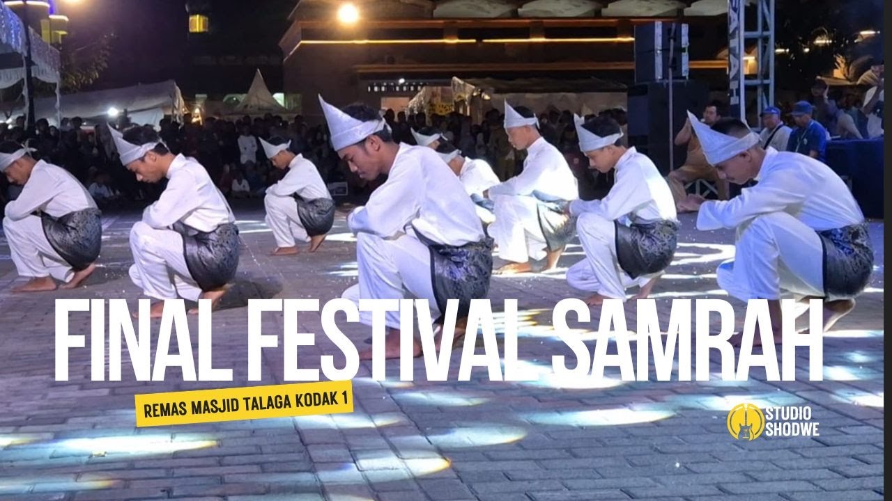 MALAM FINAL SAMRAH FESTIVAL ALFATAH REMAS MASJID TALAGA KODAK 1 #samrah ...