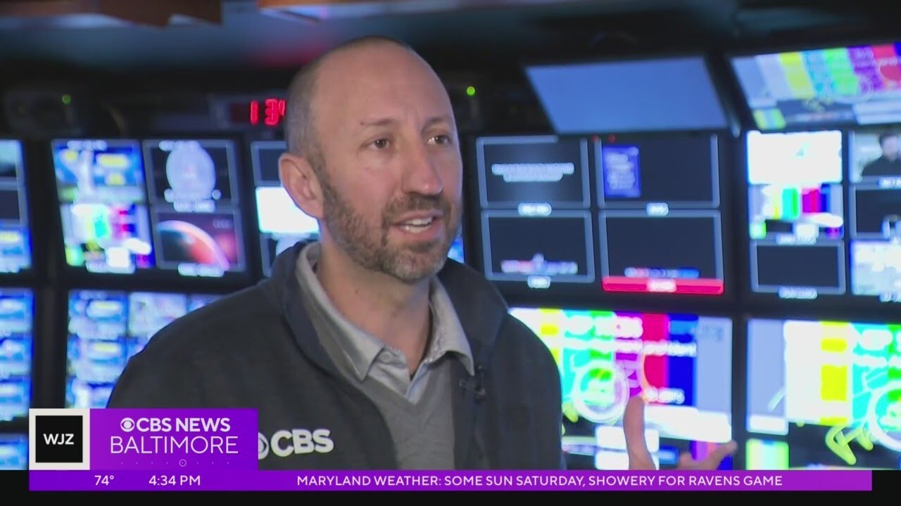 Biggest broadcast of year brings football experts to Baltimore - YouTube