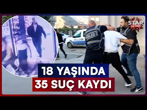 İki Gence Bıçak Çekti, Yakalanınca Gazetecilere Saldırmaya Kalktı | Star Ana Haber