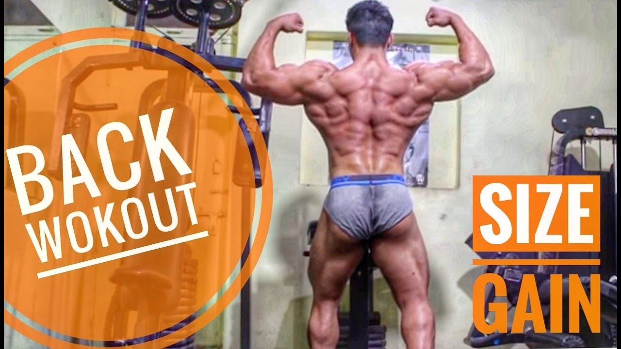 4 Moves To A Bigger,Stronger Back | BACK WORKOUT | Best Back Workout ...