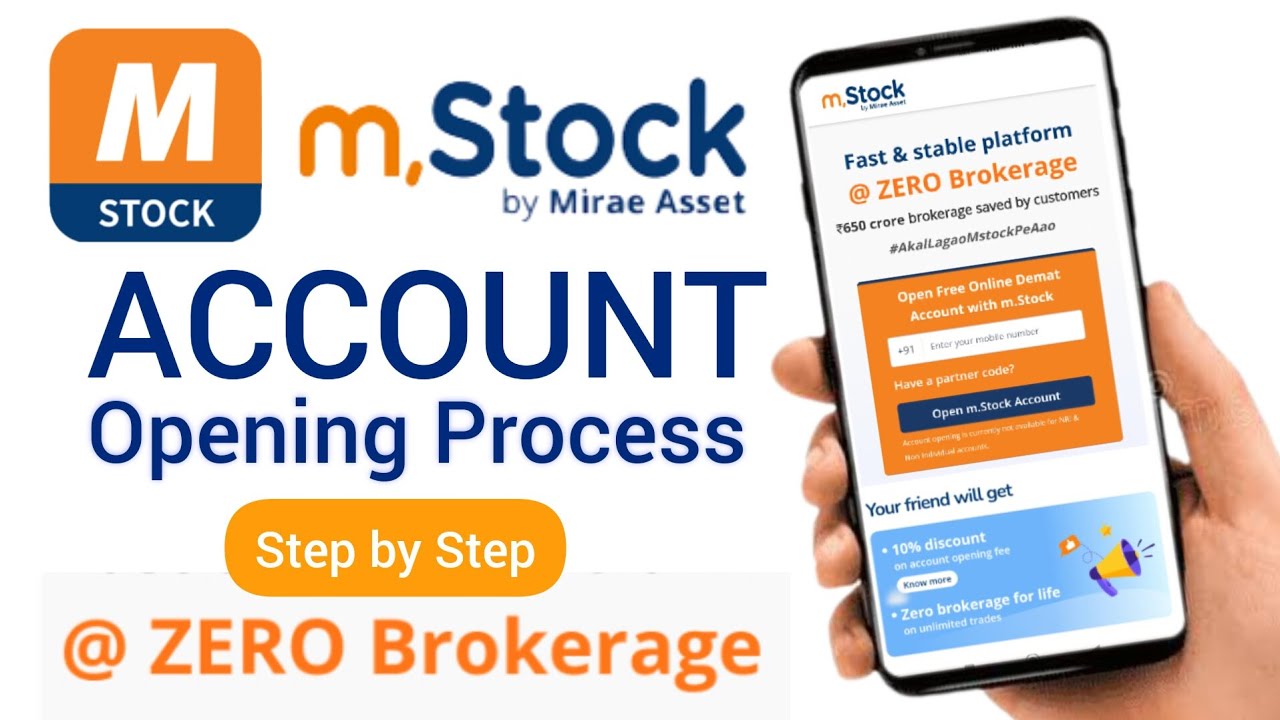 M Stock account opening process | M Stock demat account opening process ...