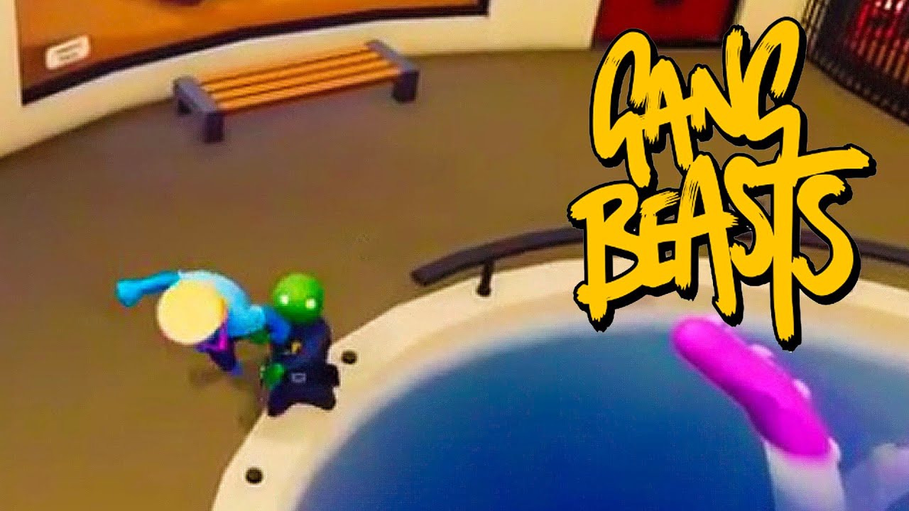 Getting EATEN By A GIANT Octopus In Gang Beasts - YouTube