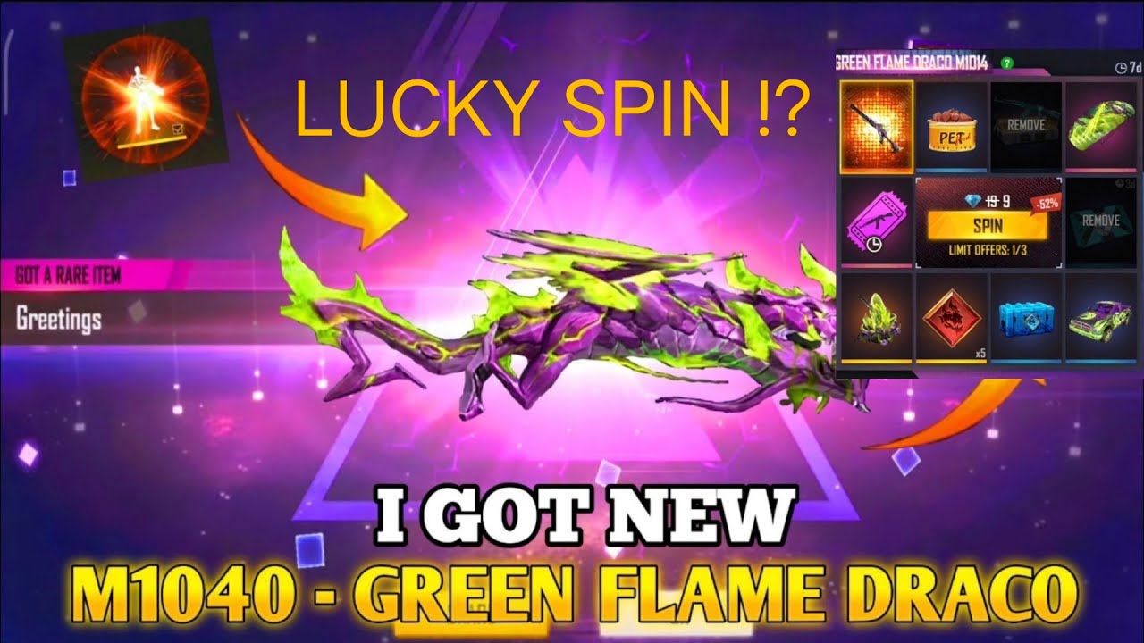 Lucky Spin | I Got New Evo M1040 Gun Skin | Max Level - YouTube
