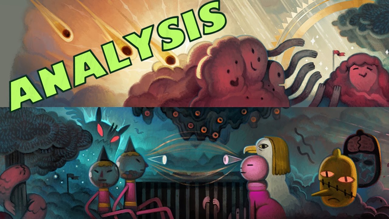 Breakdown of the Mural in "The Thin Yellow Line" (Adventure Time) - YouTube