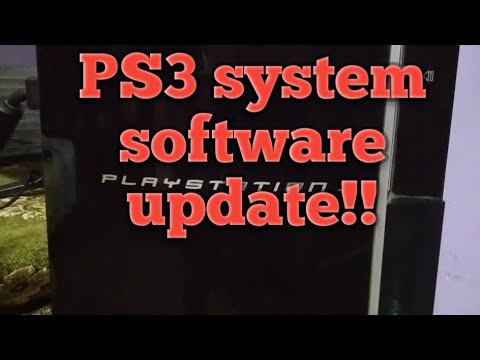 How to download PS3 system software update by flash drive - YouTube