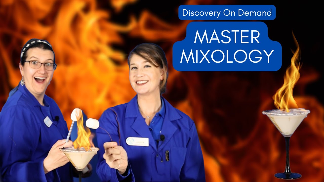Master Mixology: Flaming S'mores Cocktail - YouTube
