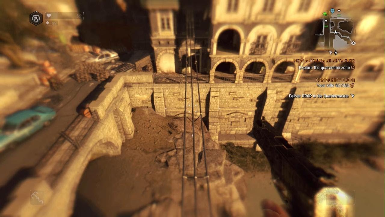 Dying Light super mario bros 1-1 level easter egg - YouTube