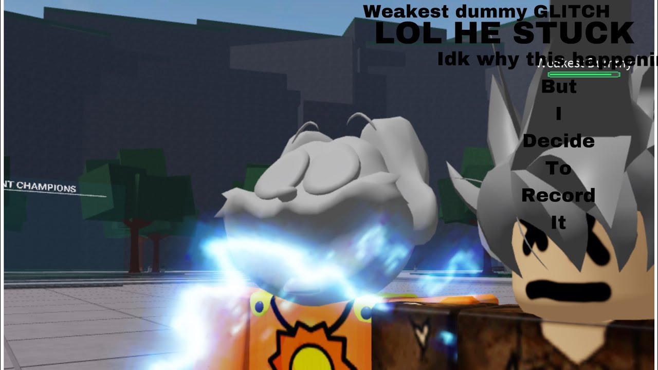 weakest dummy GLITCH | PLUS 1V1 - YouTube