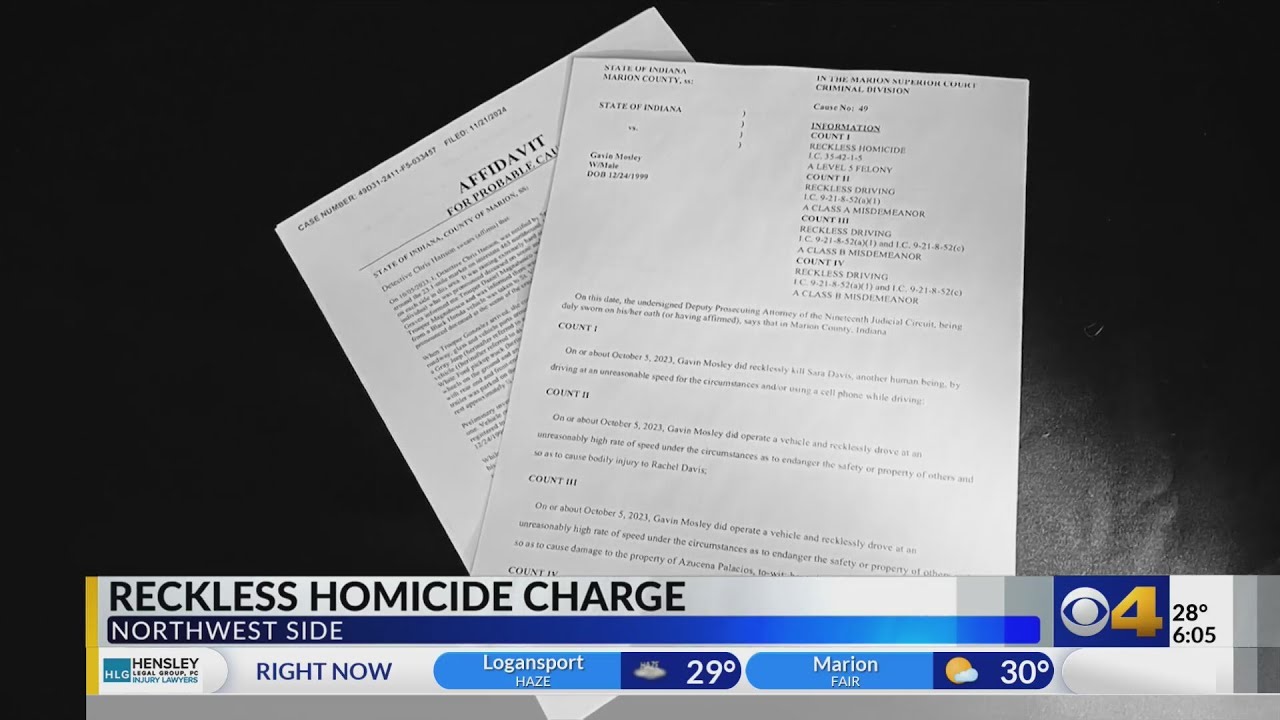 Michigan driver charged with reckless homicide following deadly crash ...