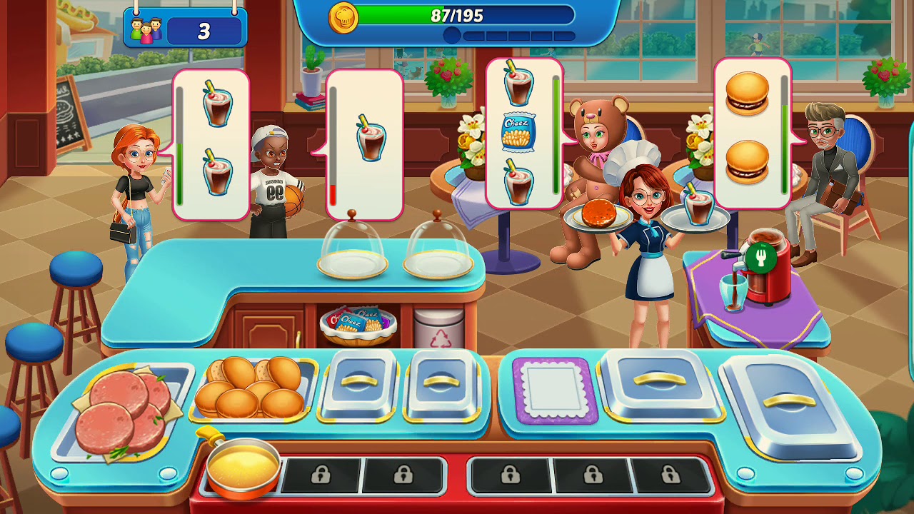 Cooking World Best Game. Level.17. To Learn Playing Cooking World Game ...