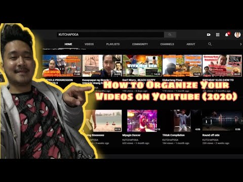 How to Organize Your Videos on Youtube / How to Add Section to Your ...