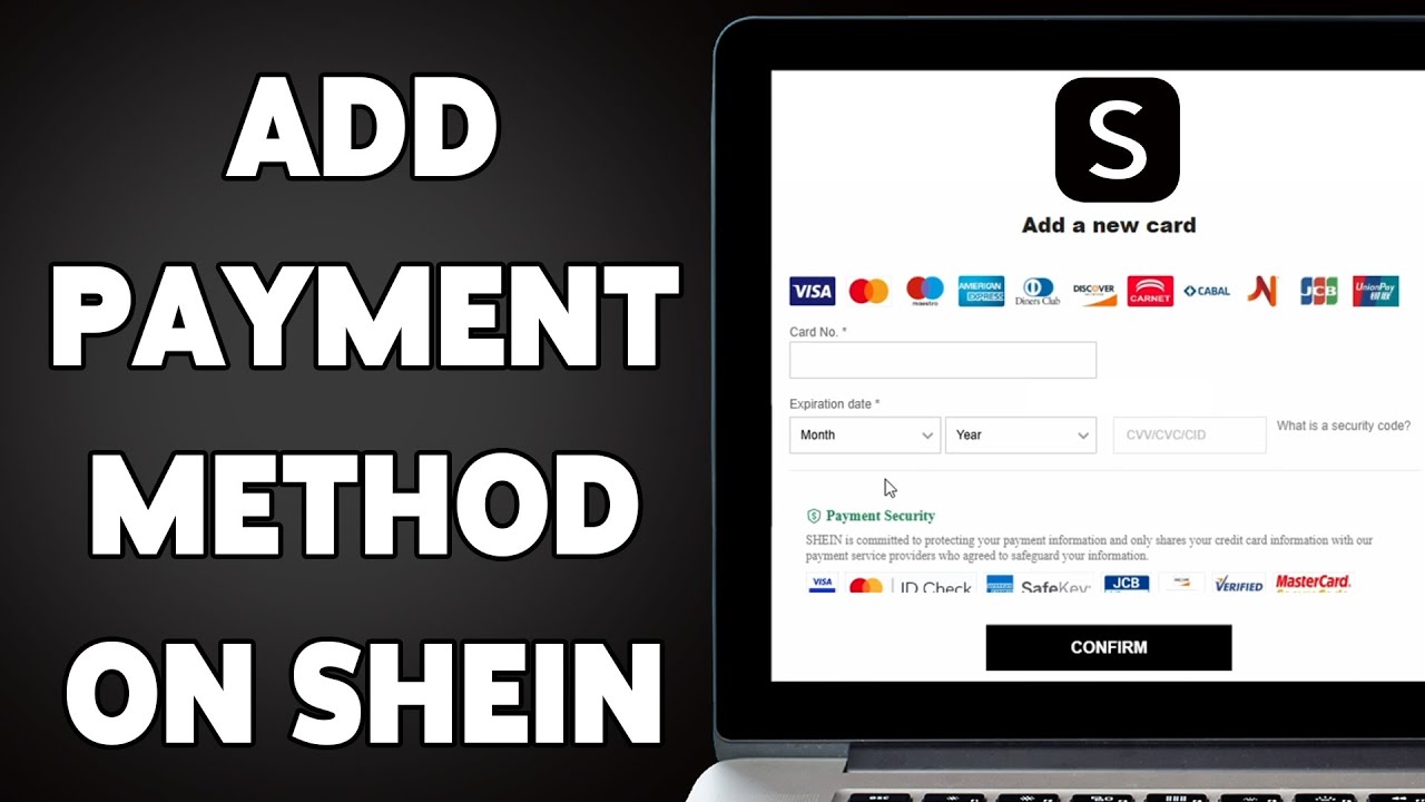 How To Add Payment Method On SHEIN 2025 | Set Up Payment Options On SHEIN - YouTube