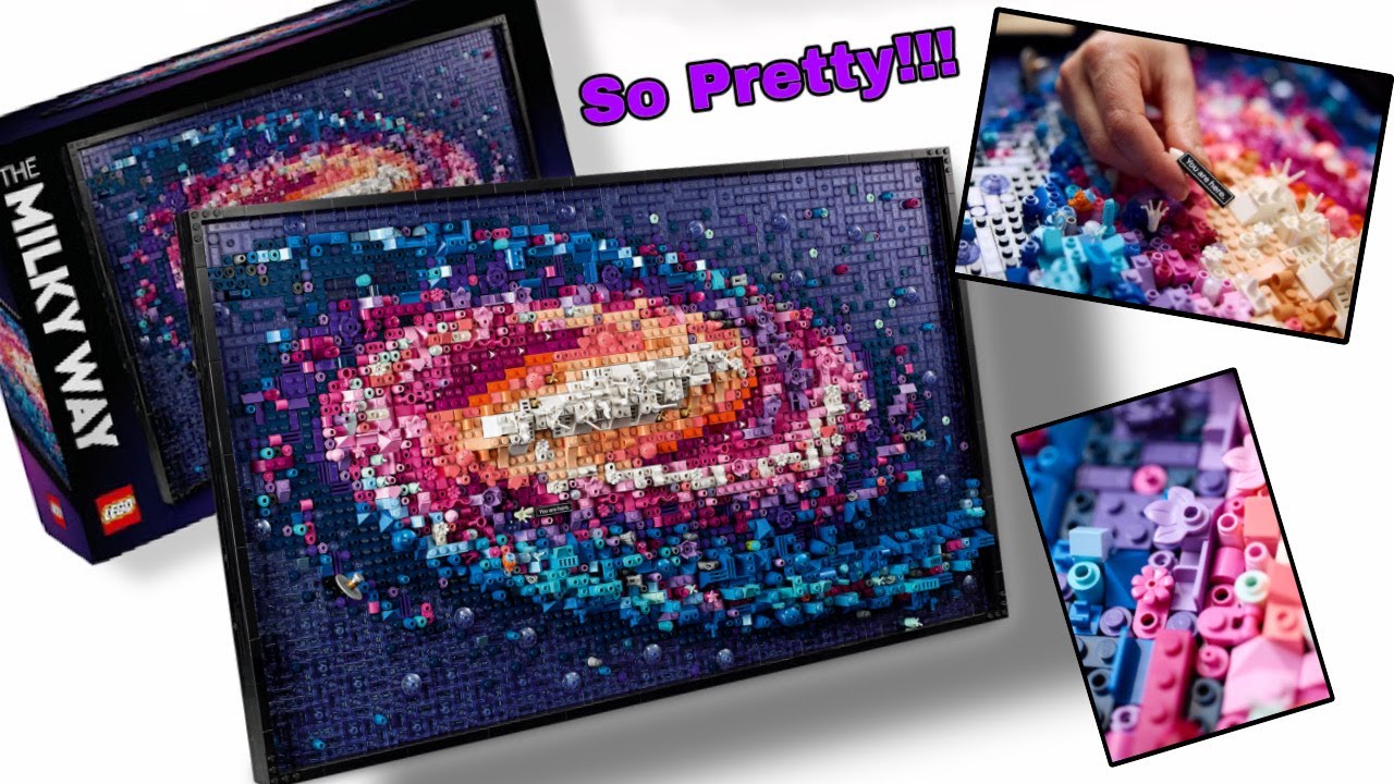 Most Beautiful LEGO Set?! - Milky Way Galaxy - Reveal & Thoughts - YouTube