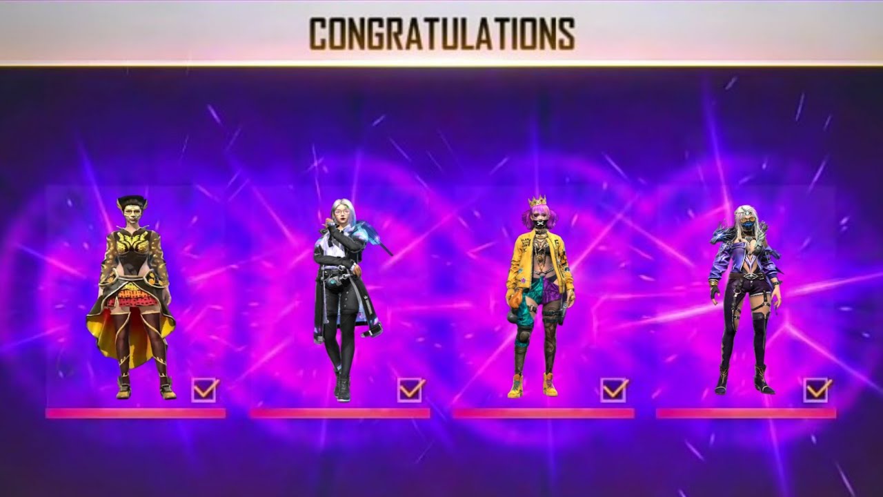 Which Best Female Bundle Choose 1 of 4 🥺 | Gather The Light Event Best ...