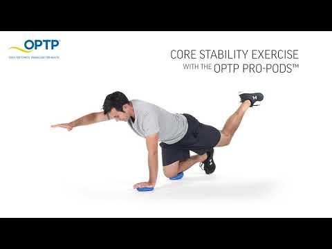 Core Stability Exercise with the OPTP PRO-PODS™ - YouTube