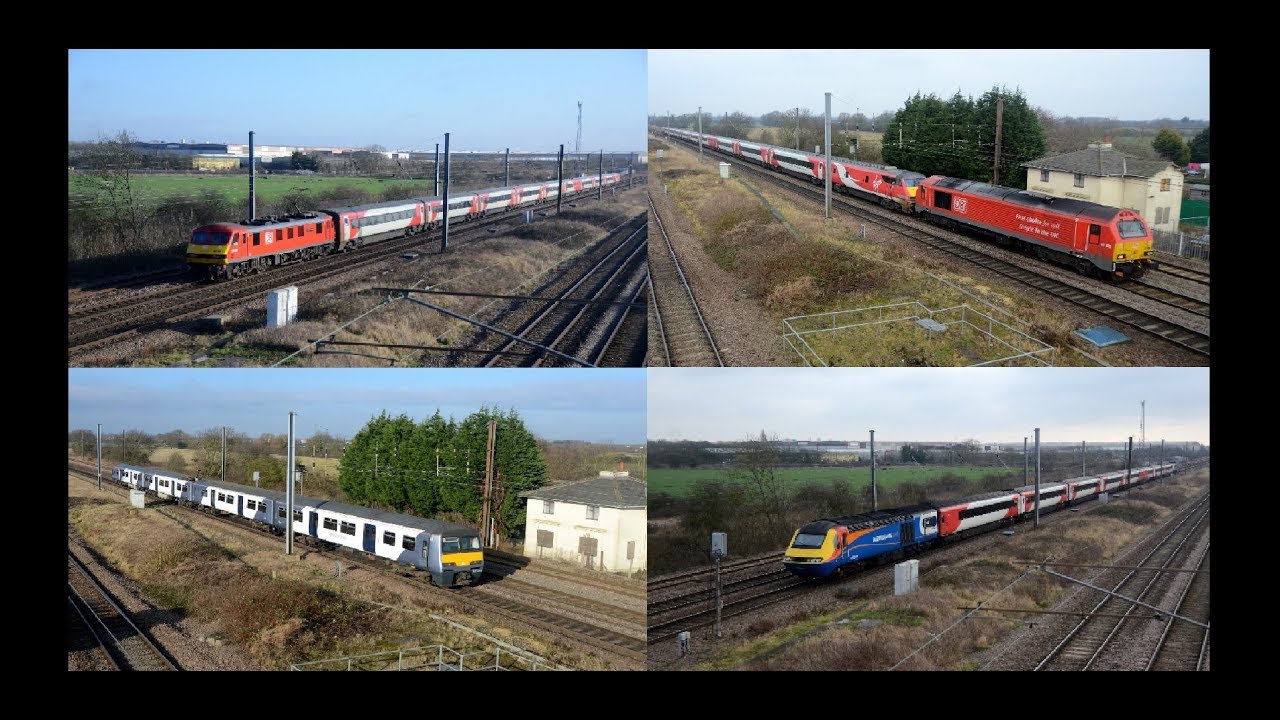 ECML Trains 2018, Episode 2 Marholm, 26th January - YouTube