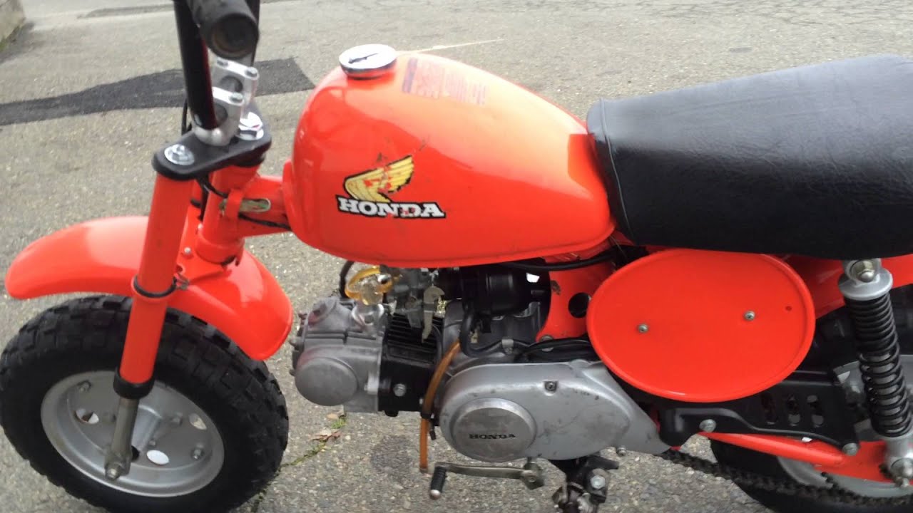 79 Honda Z50R- Clean Little Bike - YouTube