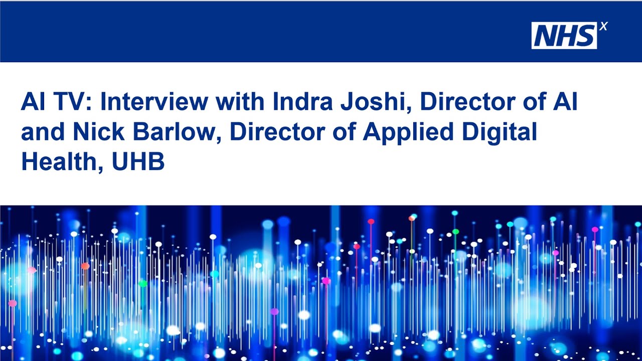 AI TV interview with Indra Joshi and Nick Barlow - YouTube